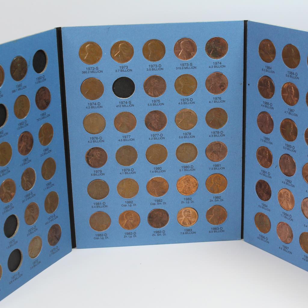 Lincoln Memorial Cents Collection Book | Property Room