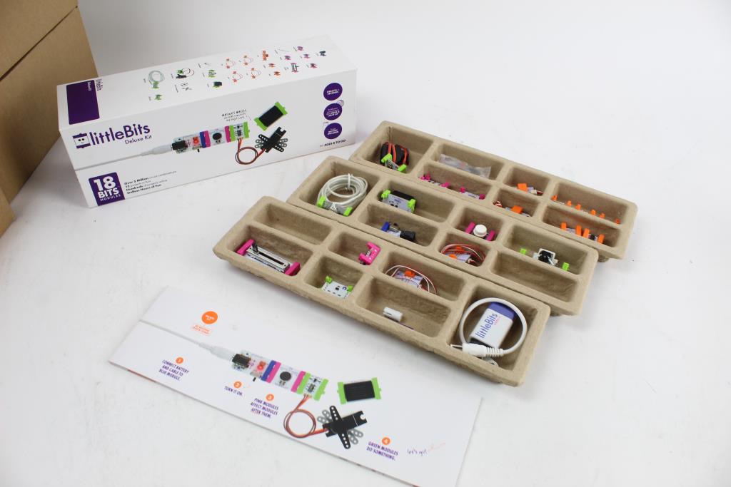 Little Bits Deluxe Kit 18 Bits Modules | Property Room