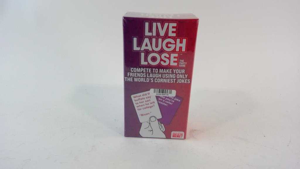 Live Laugh Lose Party Game | Property Room