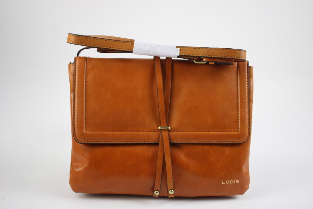 Lodis Brown Leather Crossbody Bag | Property Room