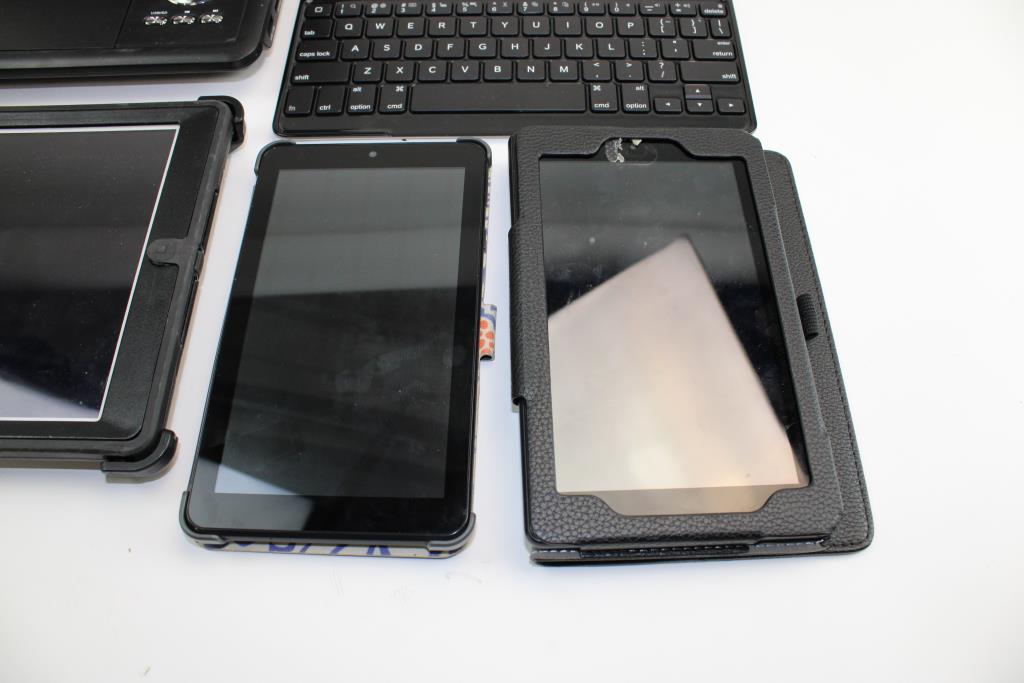 Logitech Bluetooth Keyboard, Supersonic Portable Dvd Player, & Assorted ...