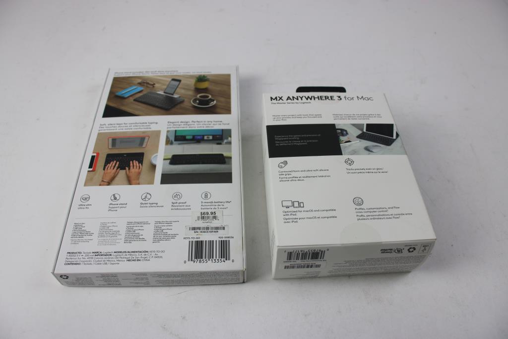 Logitech Keyboard With Stand Mouse Property Room