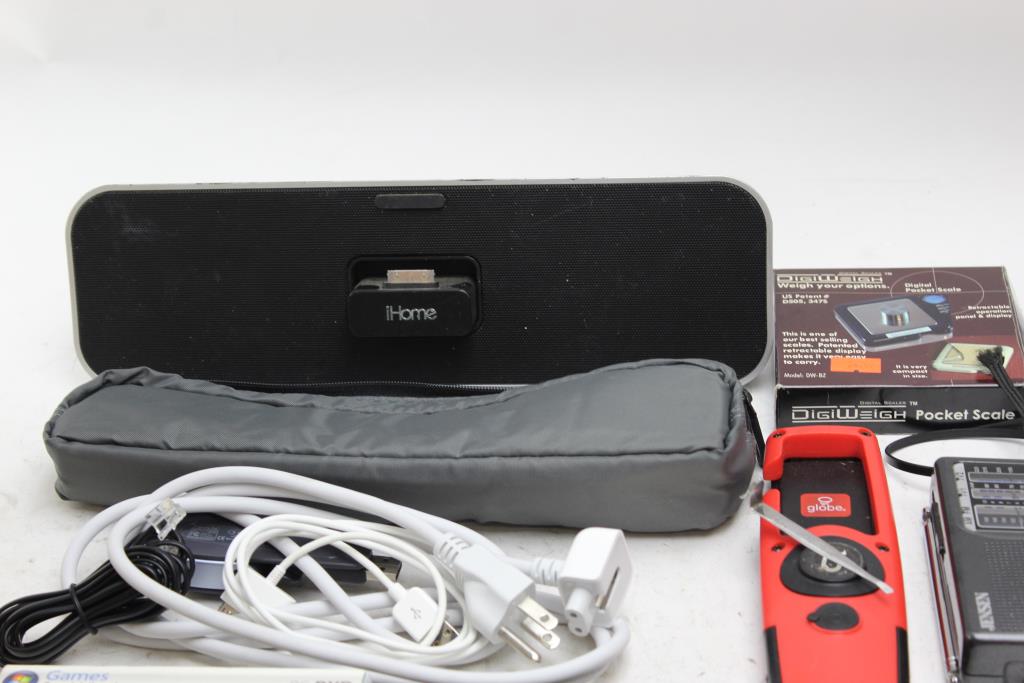 Logitech Speaker, DigiWeigh Pocket Scale And More, 8+ Pieces | Property ...