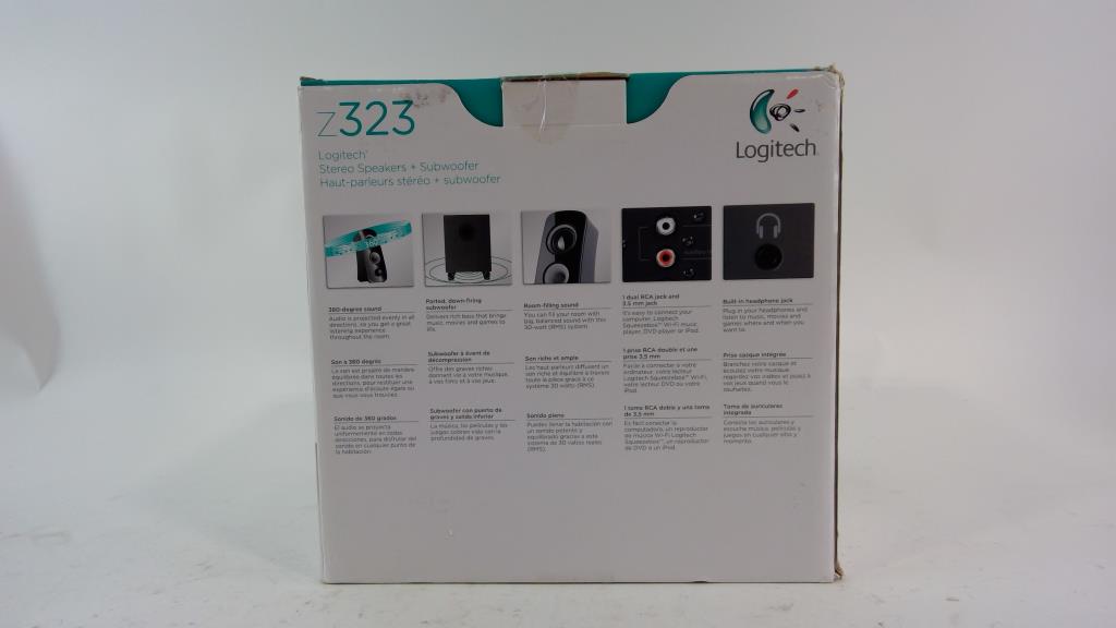 Logitech Z323 Stereo Speakers And Subwoofer | Property Room
