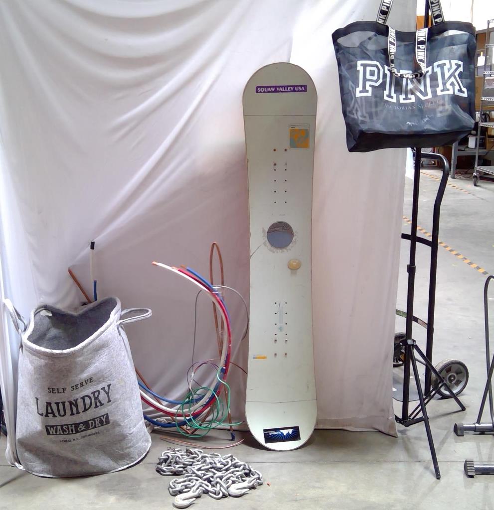 Longboard, Copper Wires, Hauling Chain And More 5+ Pieces | Property Room