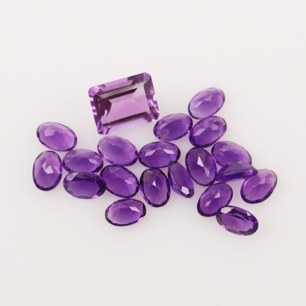 Loose Amethyst, 20 Pieces | Property Room