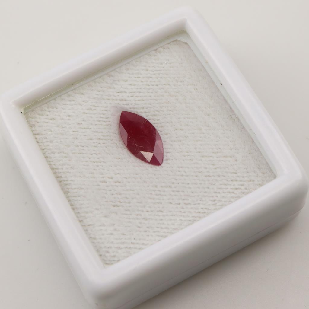 Loose Marquise Cut Synthetic Ruby | Property Room