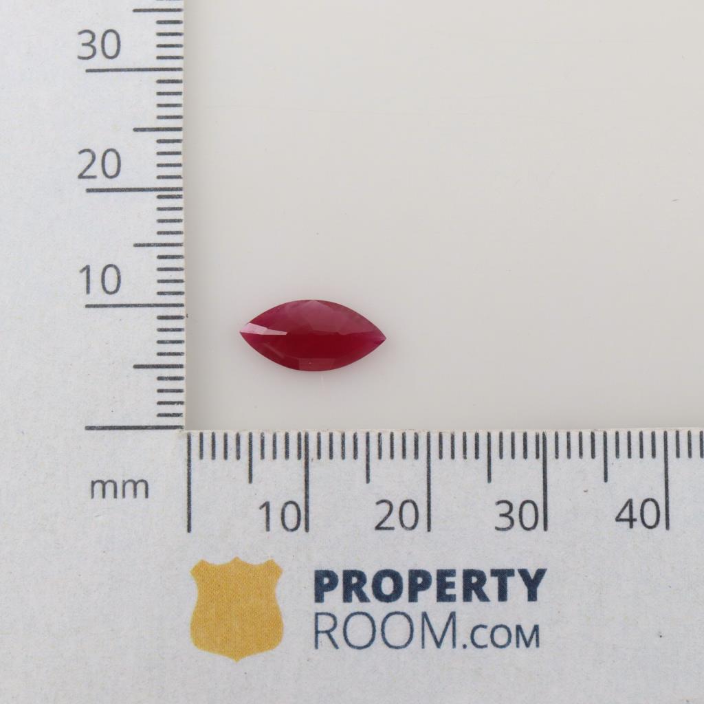 Loose Marquise Cut Synthetic Ruby | Property Room