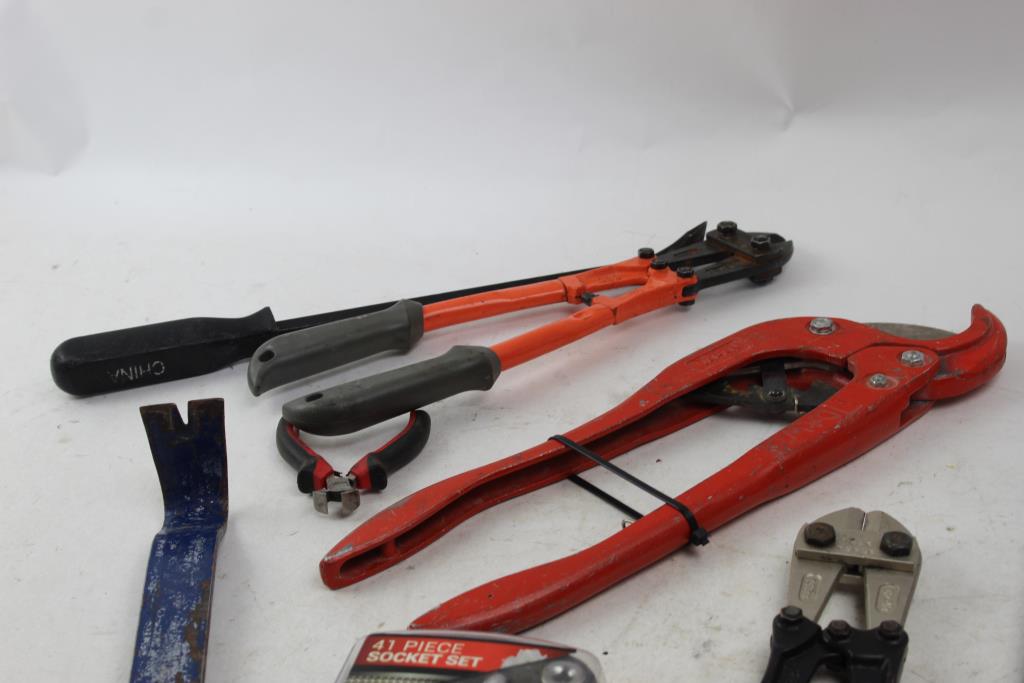 Lopper, Prybars, Bolt Cutters, Socket Set And More: Vaughan, Task Force ...