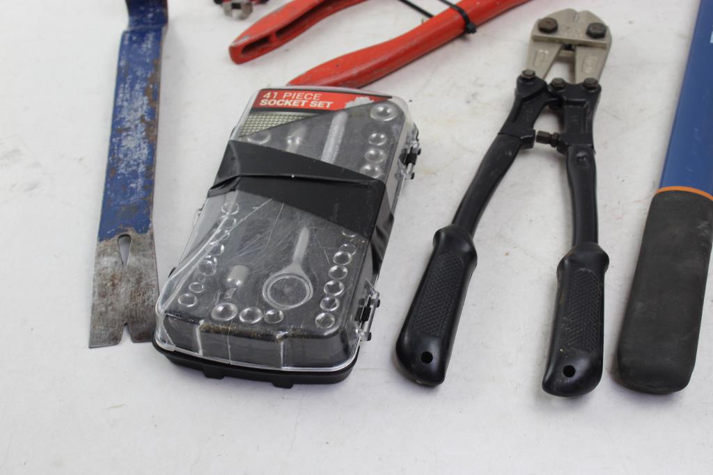 Lopper, Prybars, Bolt Cutters, Socket Set And More: Vaughan, Task Force ...