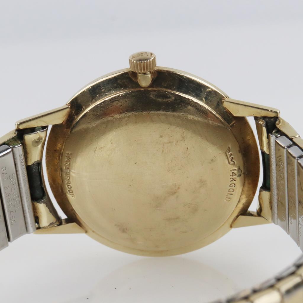 Lord Elgin 14kt Gold Automatic Watch-Evaluated By Our Certified ...