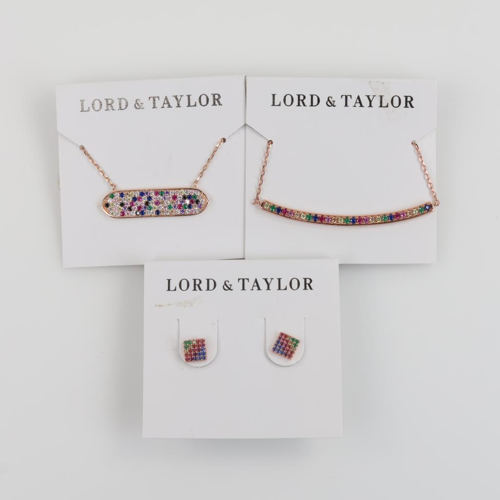 Lord & Taylor Silver Jewelry, 4 Pieces | Property Room