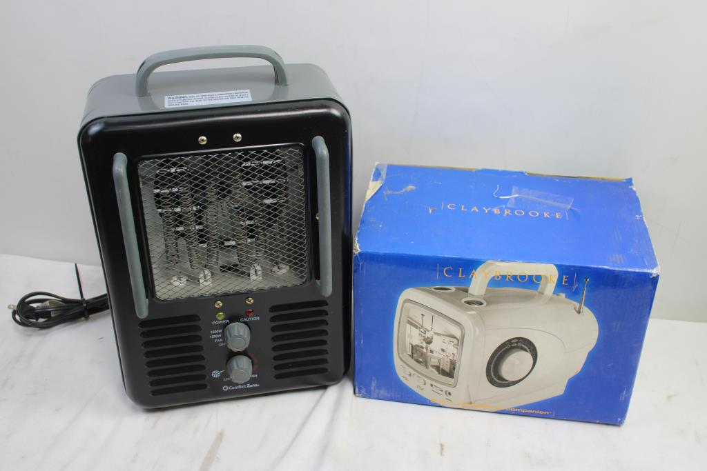 Lot, Heater, Lock, Heating Pad, Compact Tv And More | Property Room