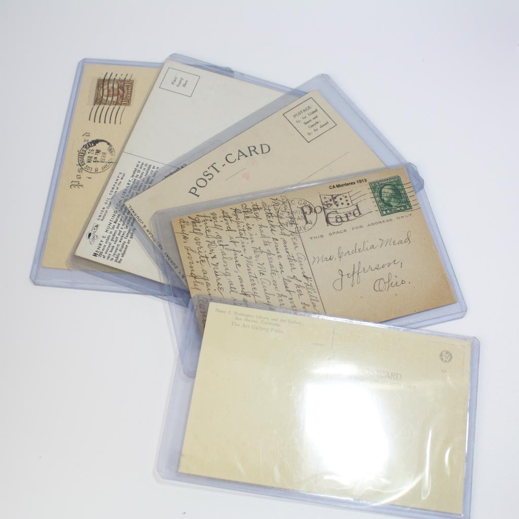 Lot Of 5 Vintage California Library Postcards | Property Room