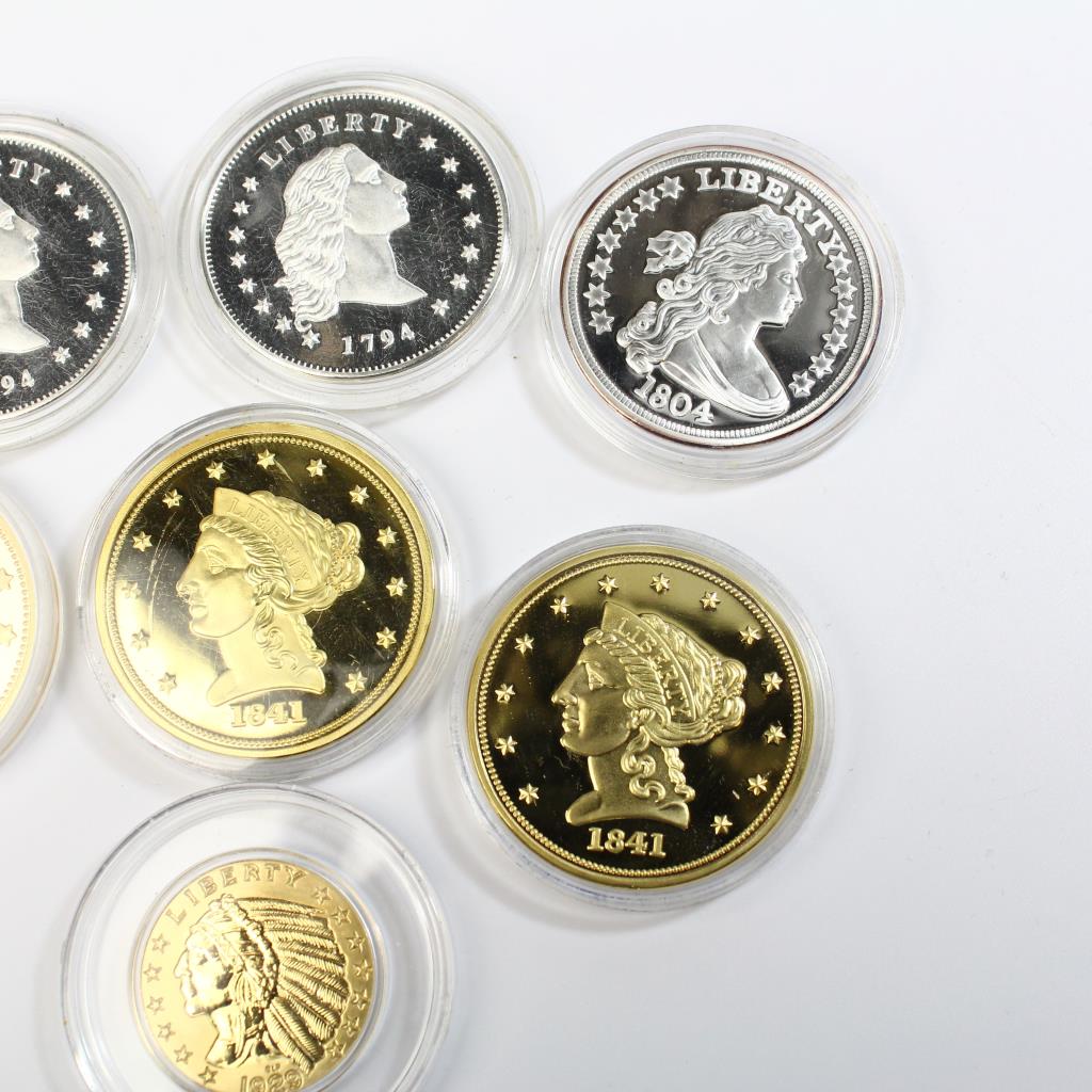 Lot Of 7 Replica U.S. Coins | Property Room
