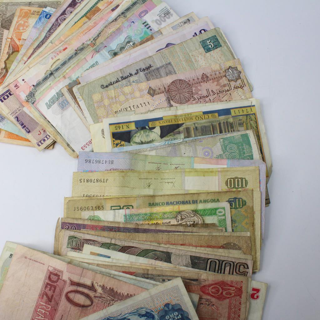 Lot Of Assorted Foreign Money, 100+ Pieces | Property Room