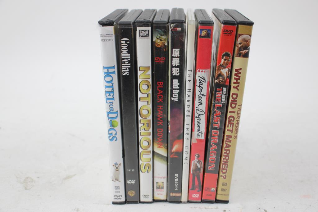 Lot Of Dvd Movies And Charging | Property Room