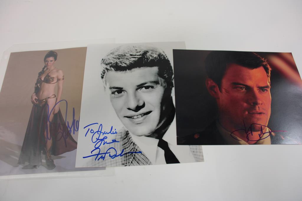 Lot Of Signed Autographed Photos, 11 Pieces | Property Room