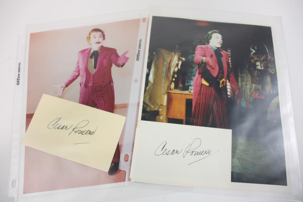 Lot Of Signed Autographed Photos, 11 Pieces | Property Room