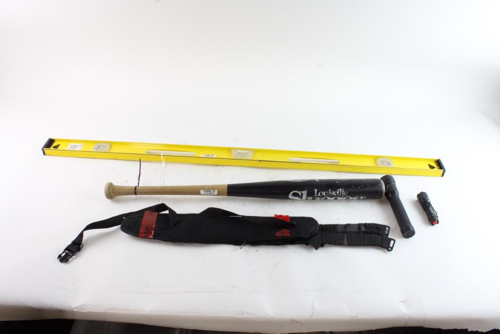 Louisville Slugger Bat, Hero Edge Dual Knives & Level, 3 Pieces ...