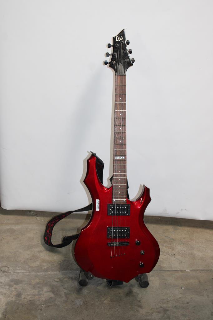 LTD F-50 Electric Guitar With Strap | Property Room
