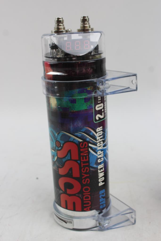 LumiSource Rotoprism Party Light & Boss Audio Systems Power Capacitor ...