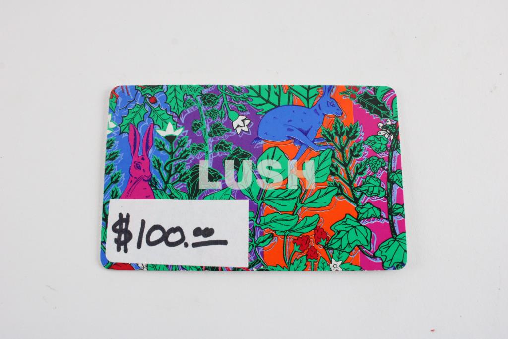 Lush $100 Gift Card | Property Room
