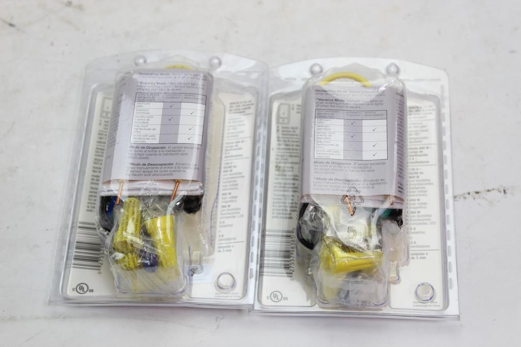 Lutron Occupancy Sensor Switch 2 Pieces | Property Room