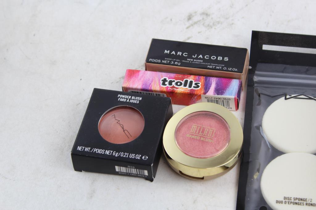 Mac Disc Sponges, Prep + Prime, Powder Blush, Trolls, Milani, Marc ...