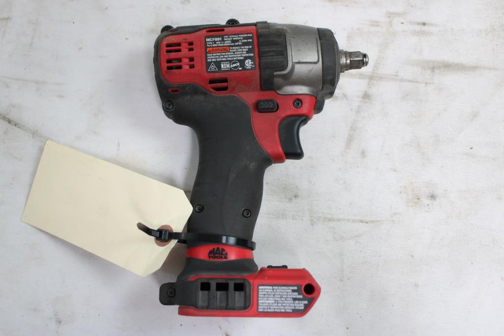 Mac Tool 3/8" Brushless Impact Wrench, MCF891 | Property Room