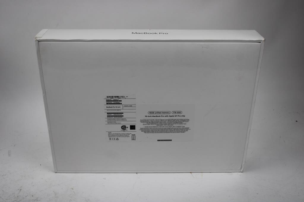 MacBook Pro 16 Inch 1TB New In Box | Property Room