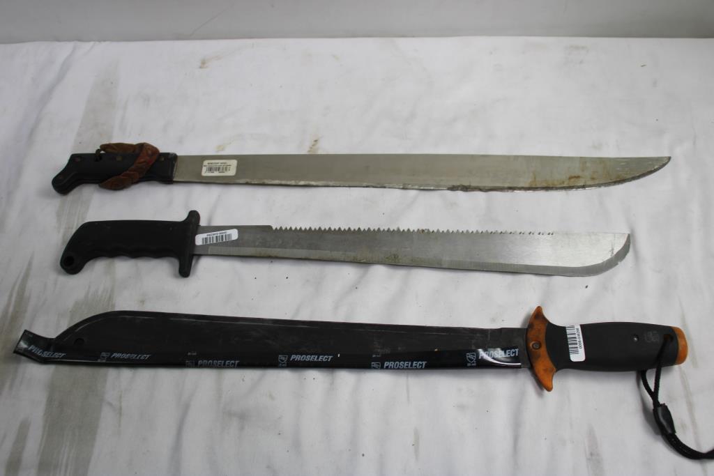 Machetes, 4 Pieces | Property Room