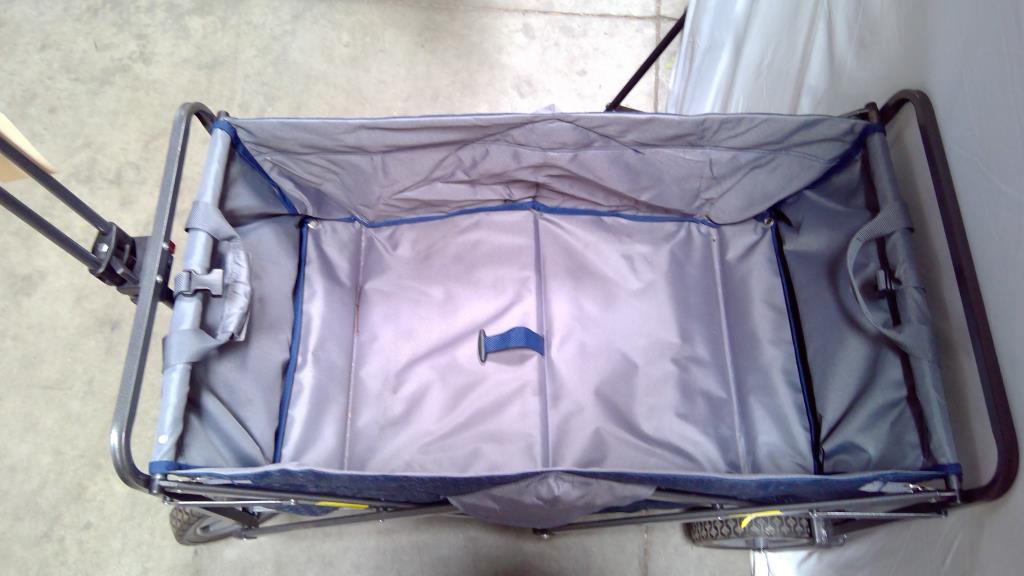 MacSports Wagon, Blue & Grey, 35"L | Property Room