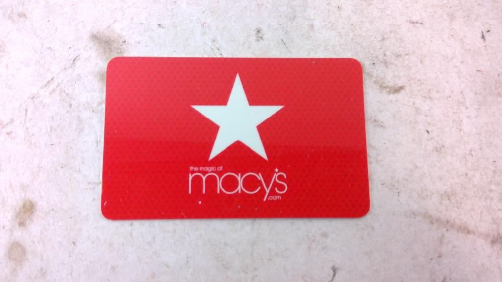 Macy's Gift Card | Property Room