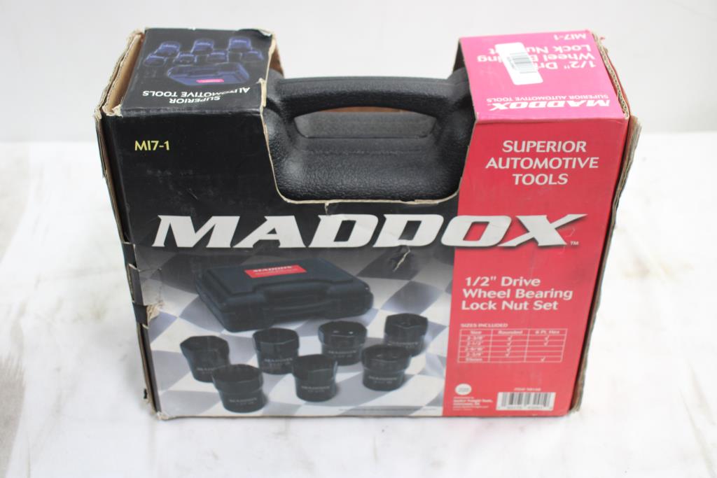 Maddox 1/2" Drive Wheel Bearing Lock Nut Set | Property Room