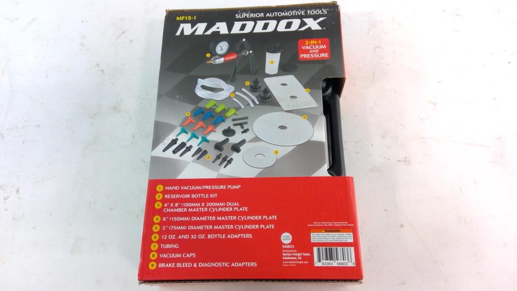 Maddox 2-in-1 Vacuum And Pressure Hand Pump Kit | Property Room