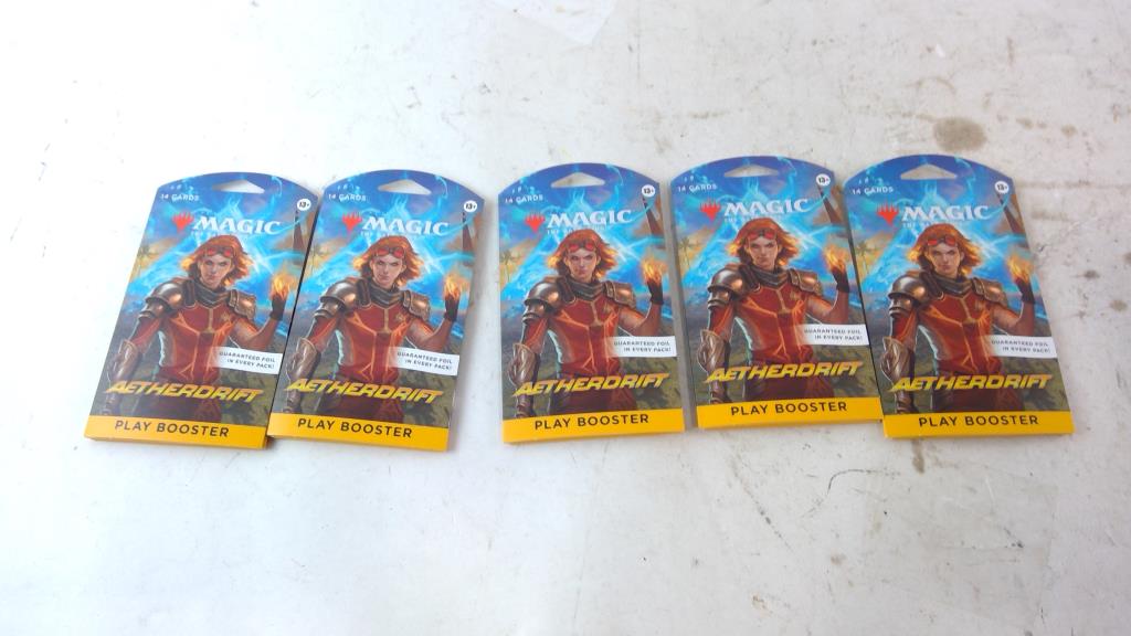 Magic The Gathering Aetherdrift Booster Packs 5 Pieces | Property Room