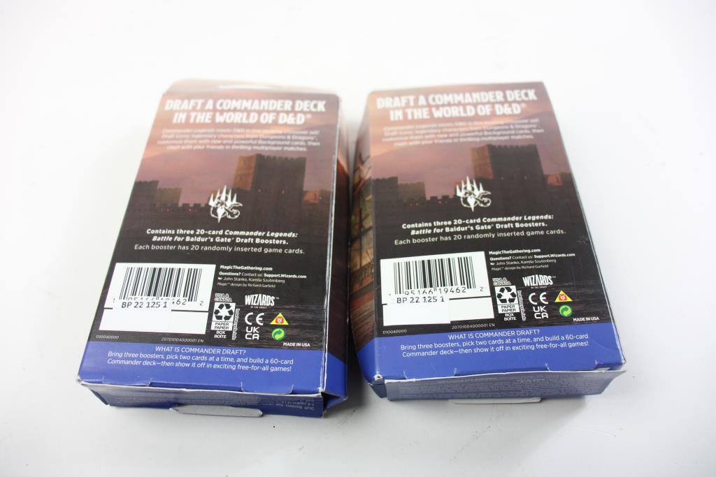 Magic The Gathering Dungeons & Dragons Draft Pack, 2 Pieces | Property Room