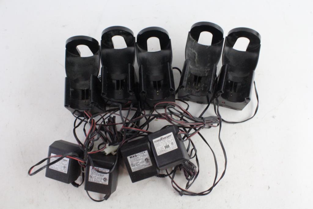 Mag-Lite Chargers, 5 Pieces | Property Room