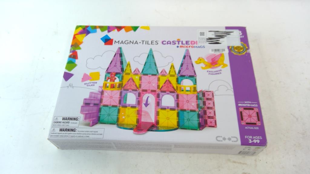 Magna-Tiles Castle DLX + Micromags 48 Piece Set | Property Room