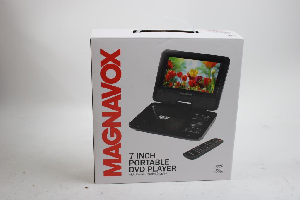 Magnavox 7" Portable DVD Player, Altec Lansing Mini H20, And More, 4 ...