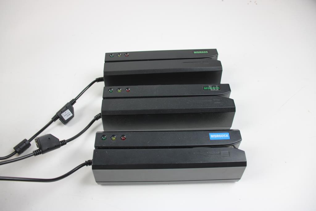 Magnetic Card Readers MSR605 And MSR605X, 3 Pieces | Property Room