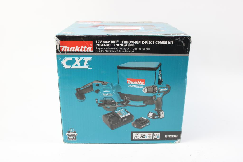 Makita 12V Max CXT Lithium-Ion Cordless 2-pc. Combo Kit | Property Room