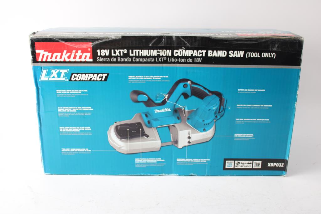 Makita 18V LXT Lithium-ion Compact Band Saw, XBP03Z | Property Room