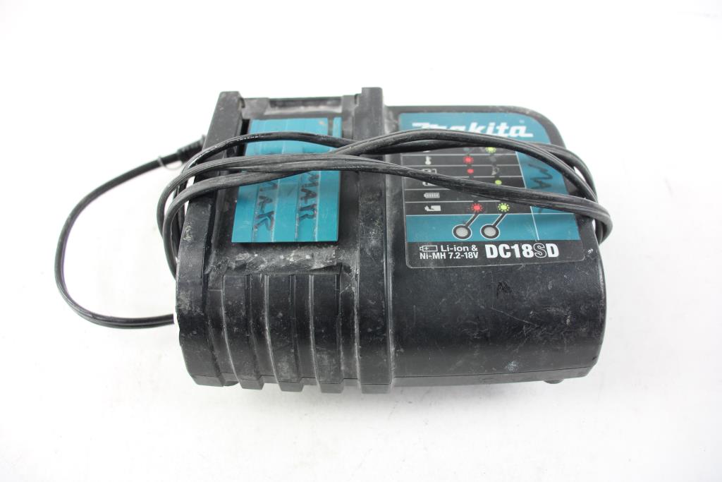 Makita Battery Charger, DC18SD | Property Room