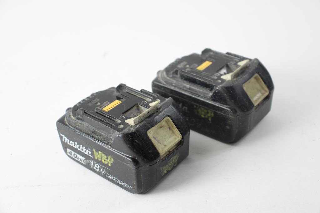 Makita Battery Packs, BL1840B, 2 Count | Property Room