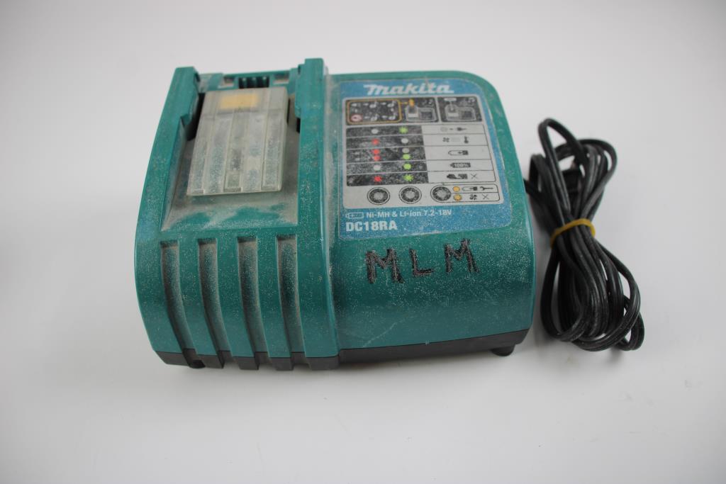 Makita Charger And 2 Battery Packs, 3 Pieces | Property Room