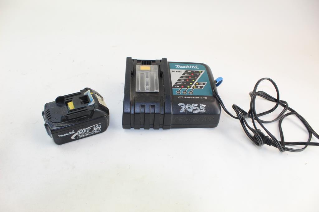 Makita Charger And Battery Pack | Property Room