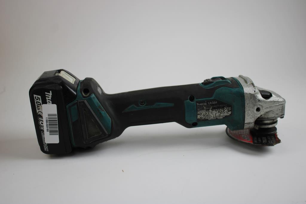 Makita Cordless Brushless Cut-Off/Angle Grinder, XAG04 | Property Room
