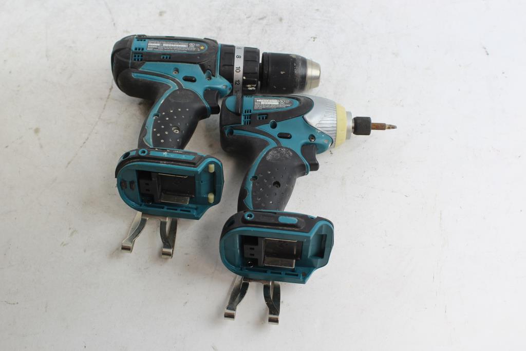 Makita Cordless Impact Driver And Makita Cordless Drill: 2 Items ...